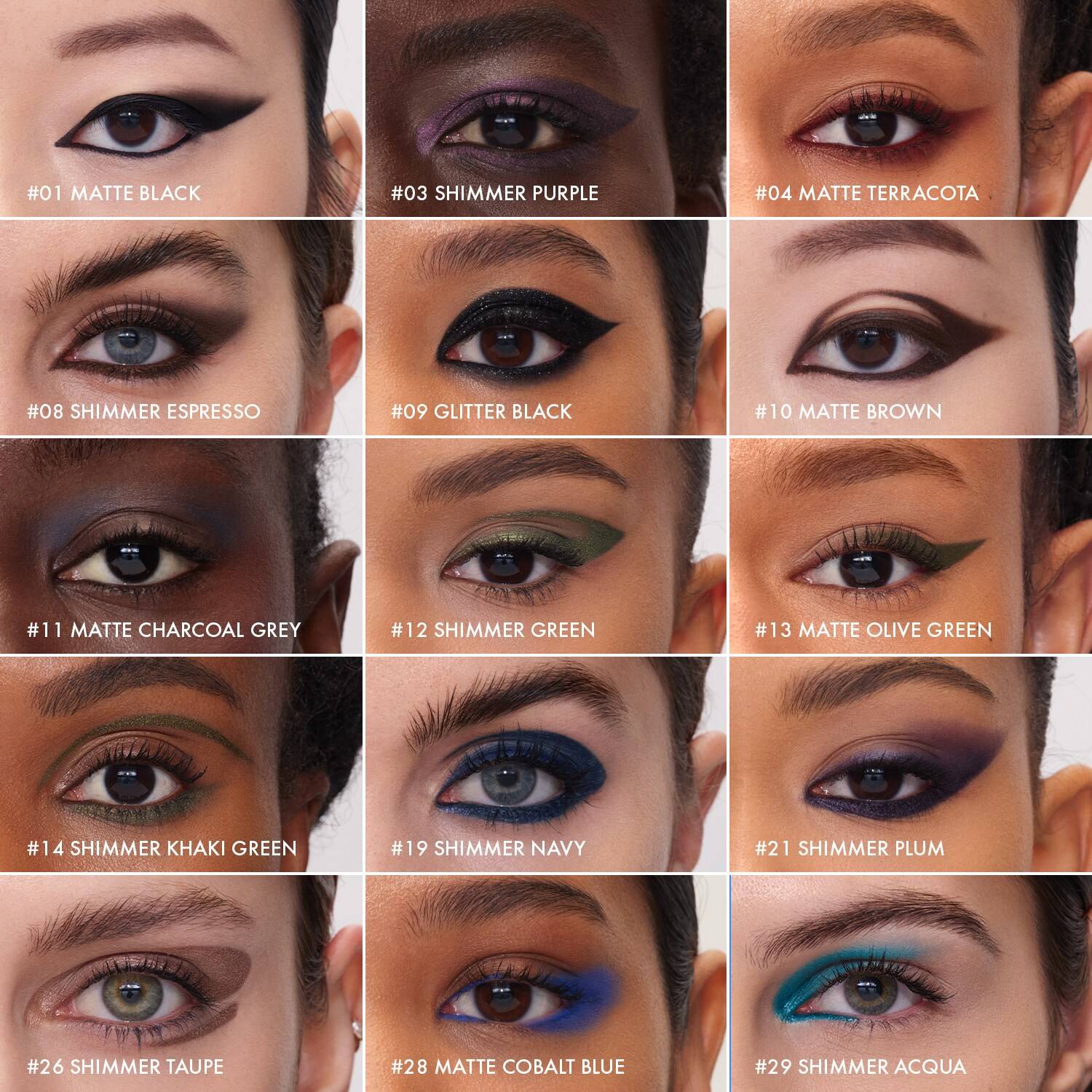 SEPHORA COLLECTION Waterproof 12h Retractable Eyeliner Pencil 0.3g ...