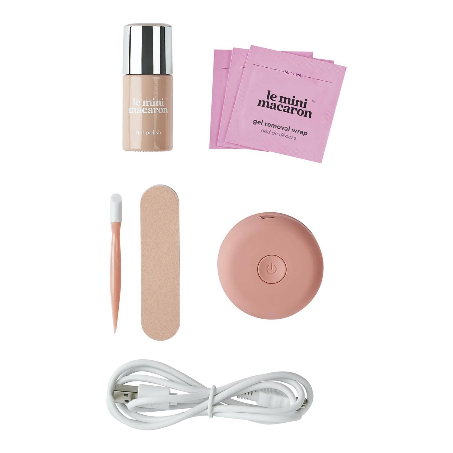LE MINI MACARON Gel Manicure Kit Praline | FEELUNIQUE
