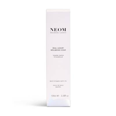NEOM ORGANICS LONDON Real Luxury Wellbeing Soak Multi-Vitamin Bath Oil ...