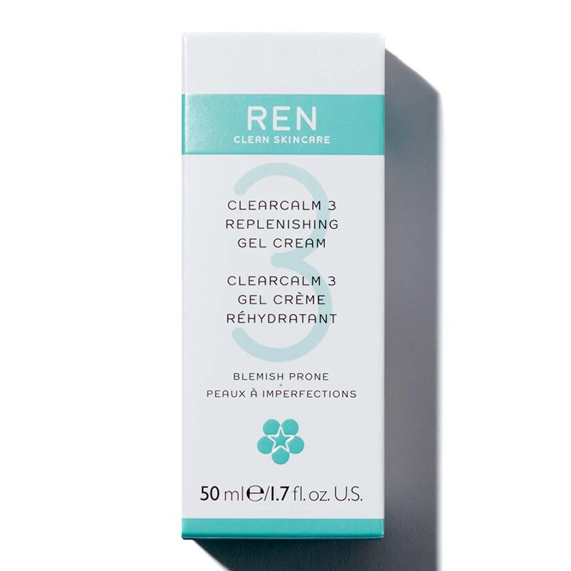 Ren Clean Skincare Clearcalm 3 Replenishing Gel Cream 50ml | FEELUNIQUE
